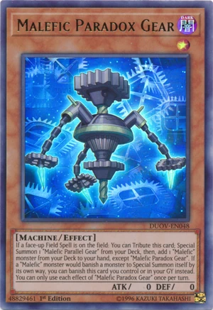 Malefic Paradox Gear | Yu-Gi-Oh! Wiki | Fandom
