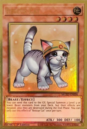 Rescue Cat | Yu-Gi-Oh! Wiki | Fandom