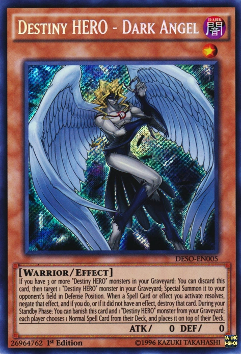 Destiny HERO - Dark Angel | Wikia Yu-Gi-Oh! tiếng Việt | Fandom