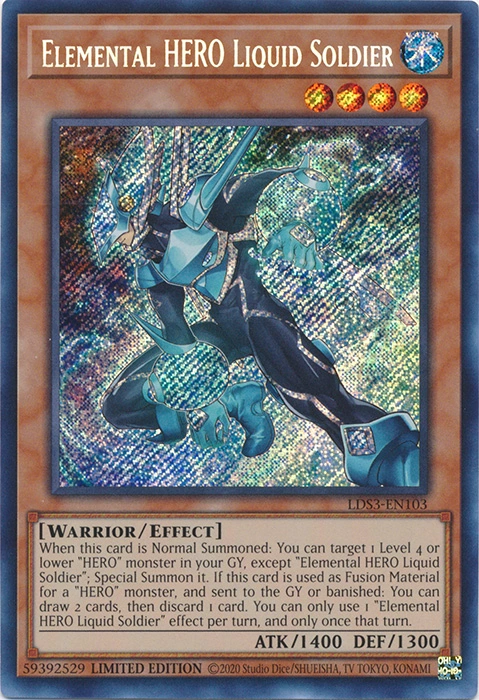 Elemental HERO Liquid Soldier | Yu-Gi-Oh! Wiki | Fandom