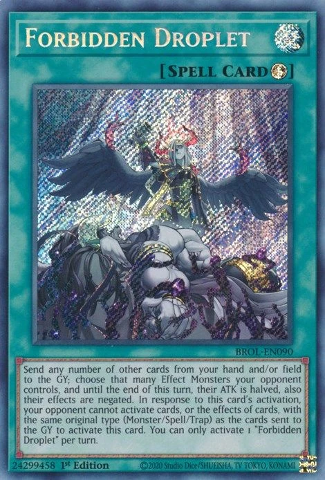 Forbidden Droplet | Yu-Gi-Oh! Wiki | Fandom