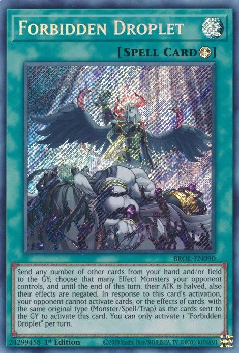 Forbidden Droplet | Yu-Gi-Oh! Wiki | Fandom