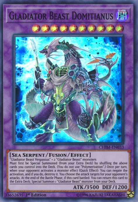 Gladiator Beast Domitianus | Yu-Gi-Oh! Wiki | Fandom