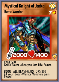 Mystical Knight of Jackal (BAM) | Yu-Gi-Oh! Wiki | Fandom
