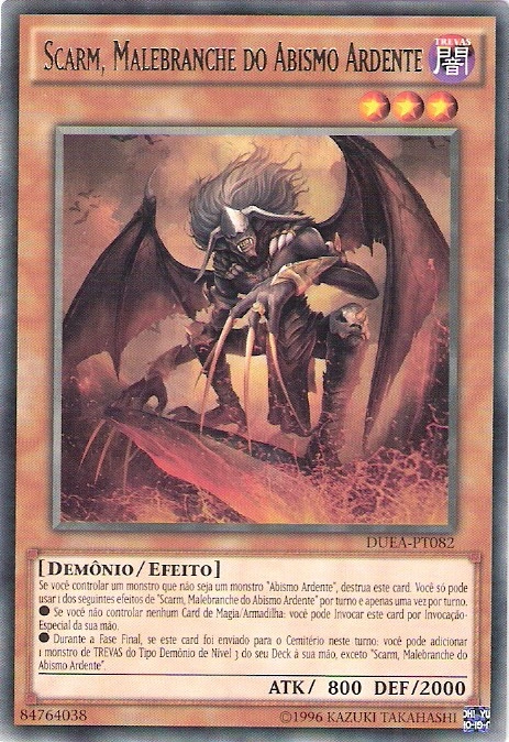 Galeria de Card:Scarm, Malebranche of the Burning Abyss | Yu-Gi-Oh! Wiki | Fandom