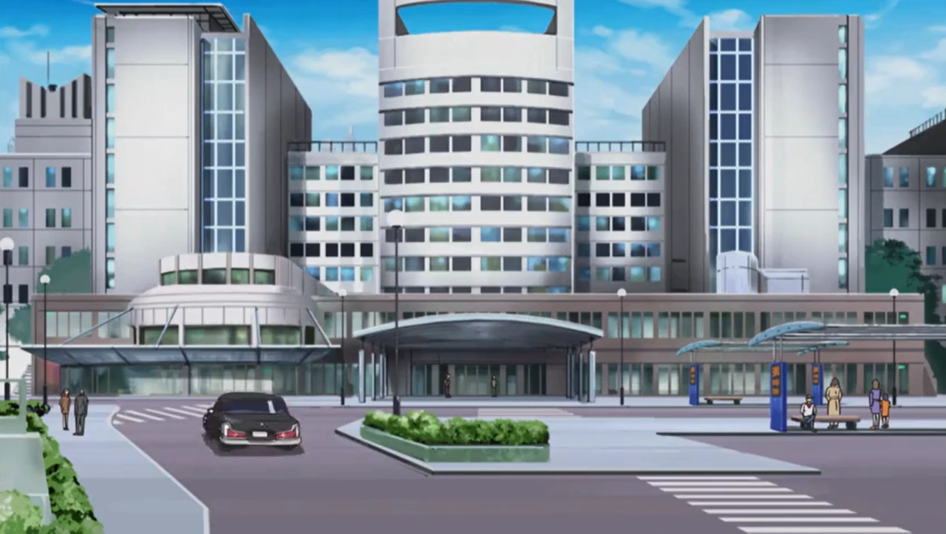Anime Hospital Building