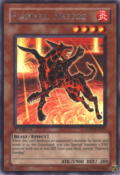 Card Gallery:Flamvell Firedog | Yu-Gi-Oh! Wiki | Fandom
