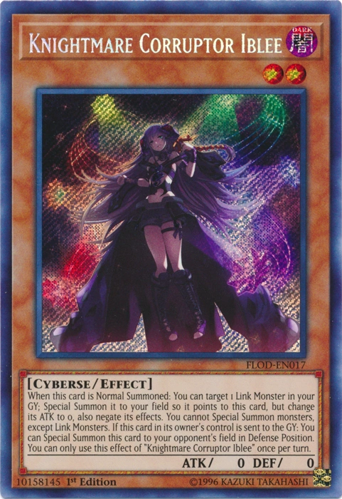 Card Gallery:Knightmare Corruptor Iblee | Yu-Gi-Oh! Wiki | Fandom