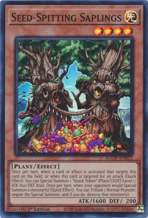 Seed-Spitting Saplings | Yu-Gi-Oh! Wiki | Fandom