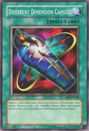 Card Errata:Different Dimension Capsule | Yu-Gi-Oh! Wiki | Fandom