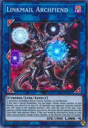 Linkmail Archfiend | Yu-Gi-Oh! Wiki | Fandom