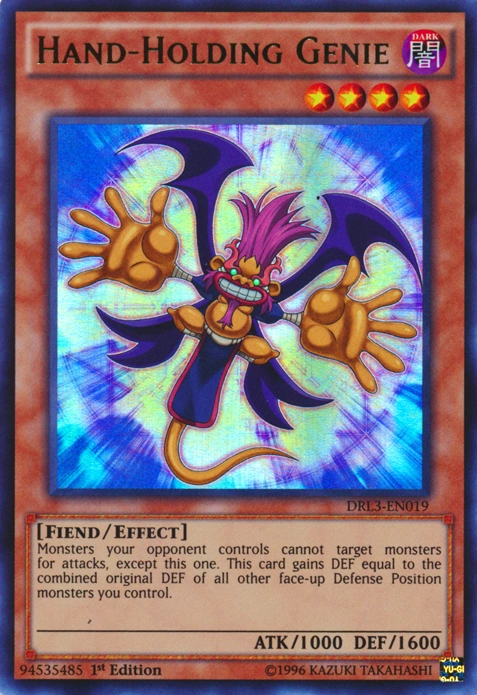 Card Gallery:Hand-Holding Genie | Yu-Gi-Oh! Wiki | Fandom