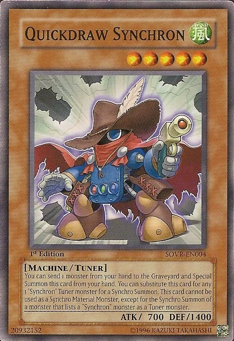 Card Gallery:Quickdraw Synchron | Yu-Gi-Oh! Wiki | Fandom