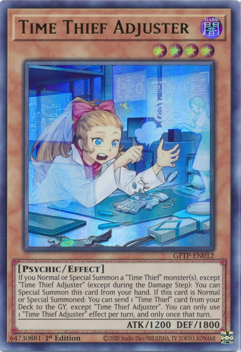 Time Thief Adjuster | Yu-Gi-Oh! Wiki | Fandom