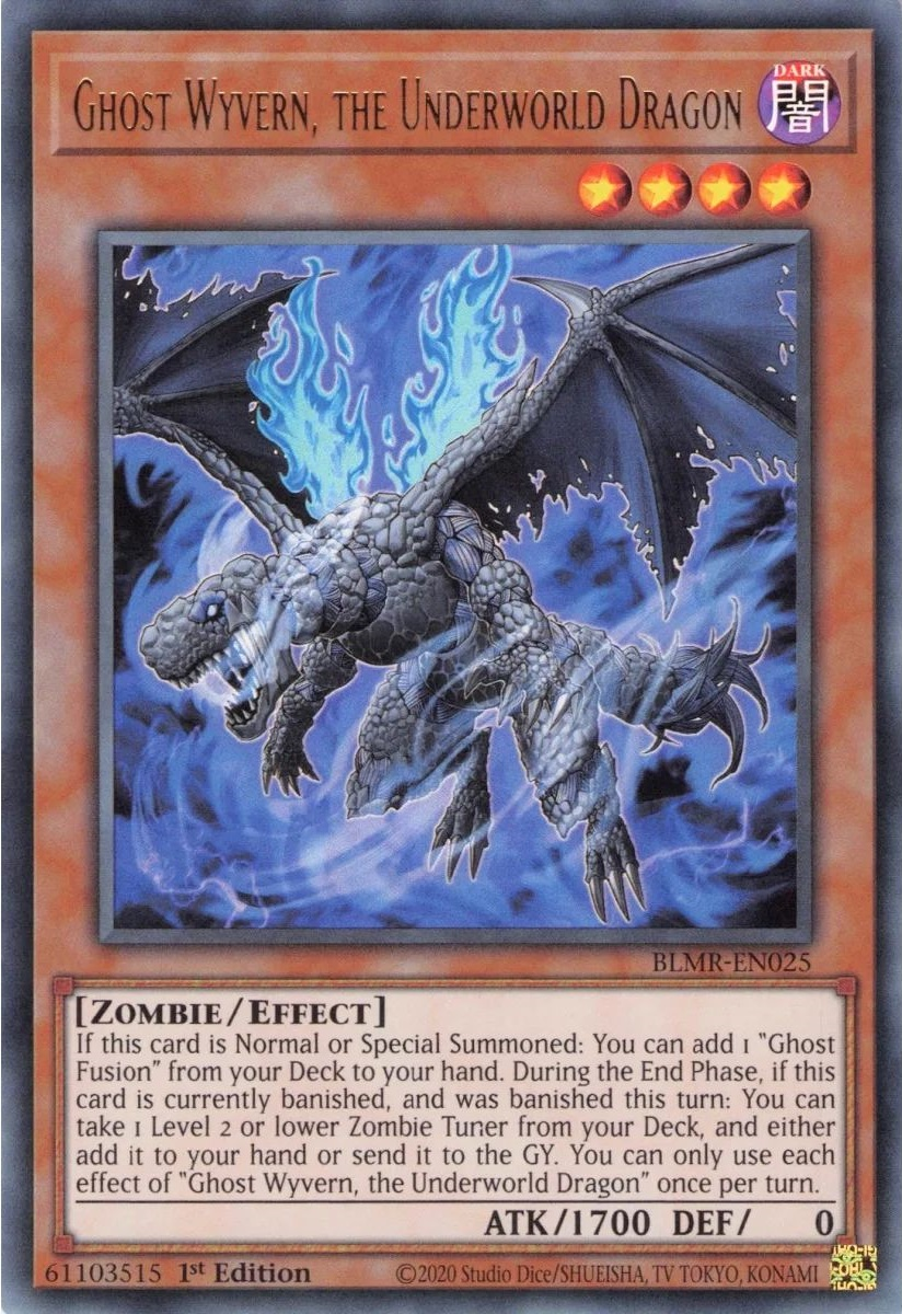 Ghost Wyvern, the Underworld Dragon | Yu-Gi-Oh! Wiki | Fandom