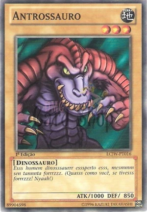 Anthrosaurus | Yu-Gi-Oh! Wiki | Fandom