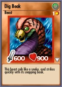 Card Gallery:Dig Beak | Yu-Gi-Oh! Wiki | Fandom