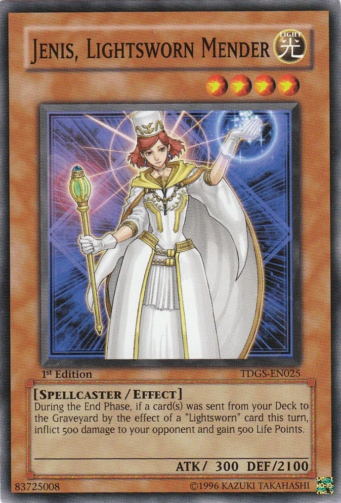 Card Gallery:Jenis, Lightsworn Mender | Yu-Gi-Oh! Wiki | Fandom