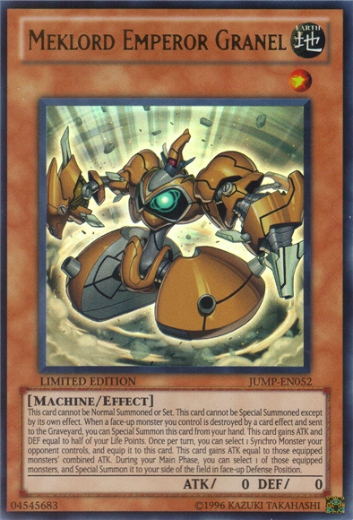 Card Errata:Meklord Emperor Granel | Yu-Gi-Oh! Wiki | Fandom