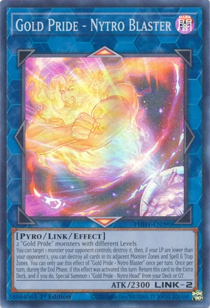 Gold Pride - Nytro Blaster | Yu-Gi-Oh! Wiki | Fandom