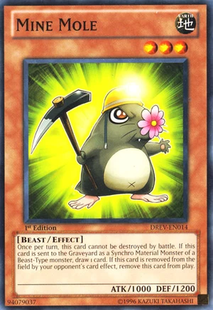 Mine Mole | Yu-Gi-Oh! Wiki | Fandom