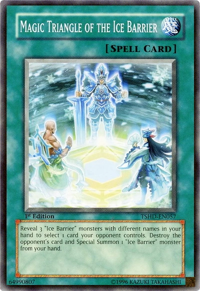 Card Gallery:Magic Triangle of the Ice Barrier | Yu-Gi-Oh! Wiki | Fandom