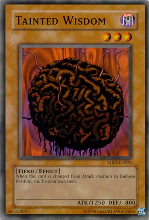 Card Gallery:Tainted Wisdom | Yu-Gi-Oh! Wiki | Fandom