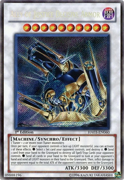 Card Gallery:Ally of Justice Decisive Armor | Yu-Gi-Oh! Wiki | Fandom