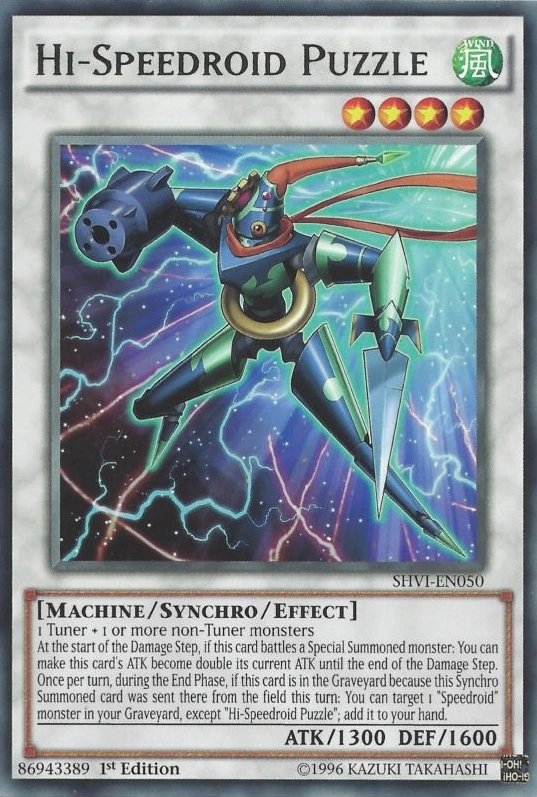 Card Gallery:Hi-Speedroid Puzzle | Yu-Gi-Oh! Wiki | Fandom
