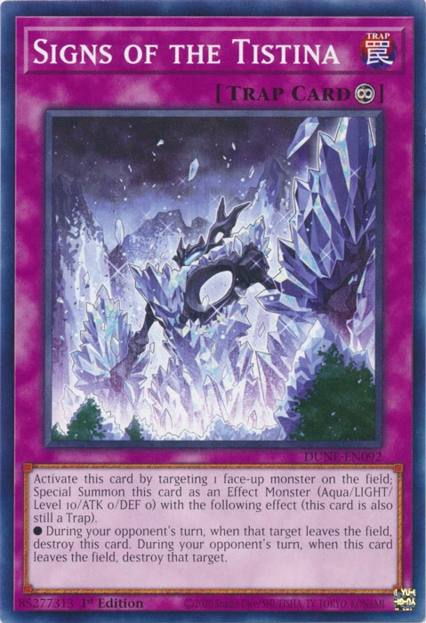 Card Gallery:Signs of the Tistina | Yu-Gi-Oh! Wiki | Fandom