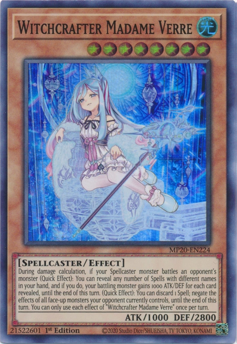 Witchcrafter Madame Verre | Wikia Yu-Gi-Oh! tiếng Việt | Fandom