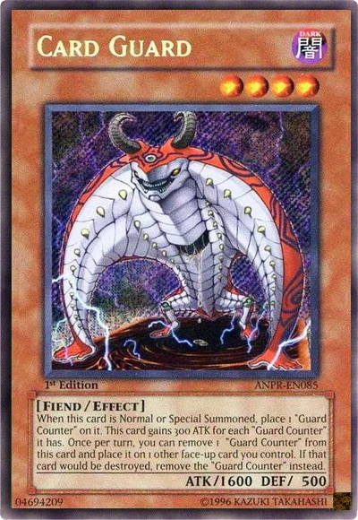Card Errata:Card Guard | Yu-Gi-Oh! Wiki | Fandom
