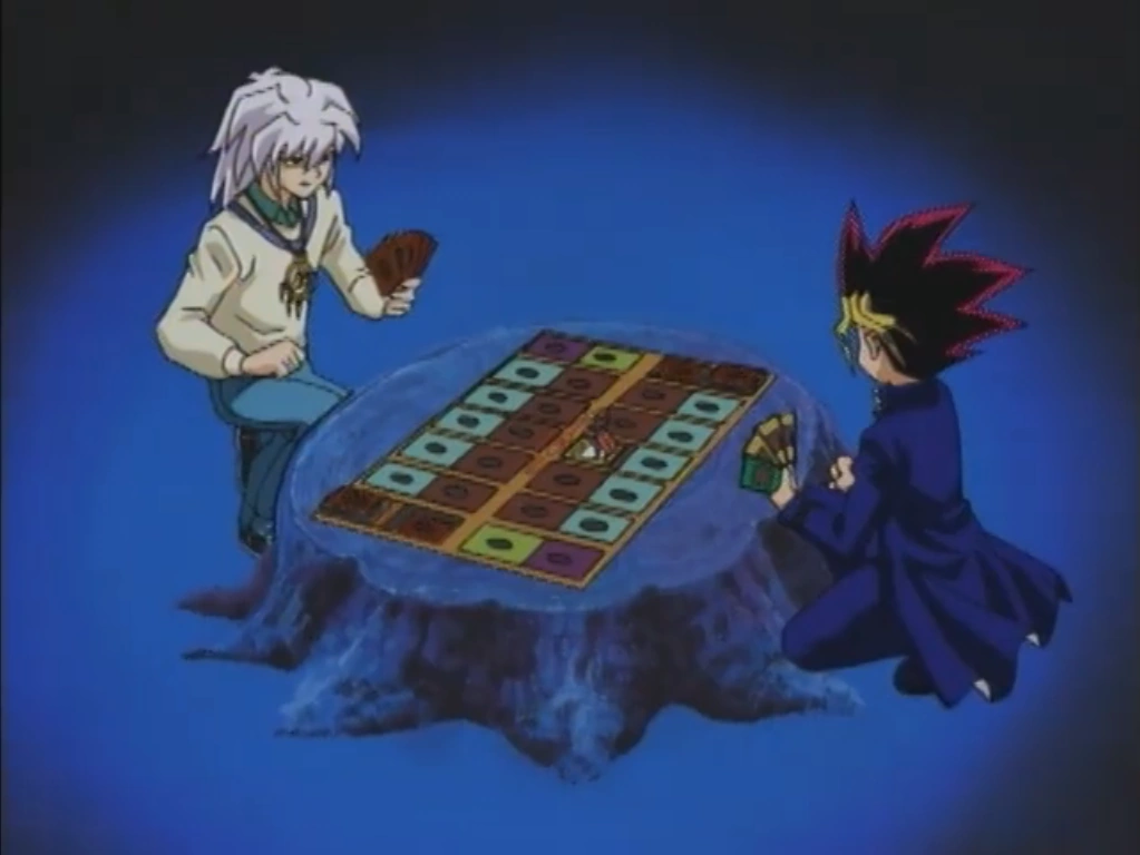 Yami Yugi and Yami Bakura's Duelist Kingdom Duel | Yu-Gi-Oh! Wiki | Fandom
