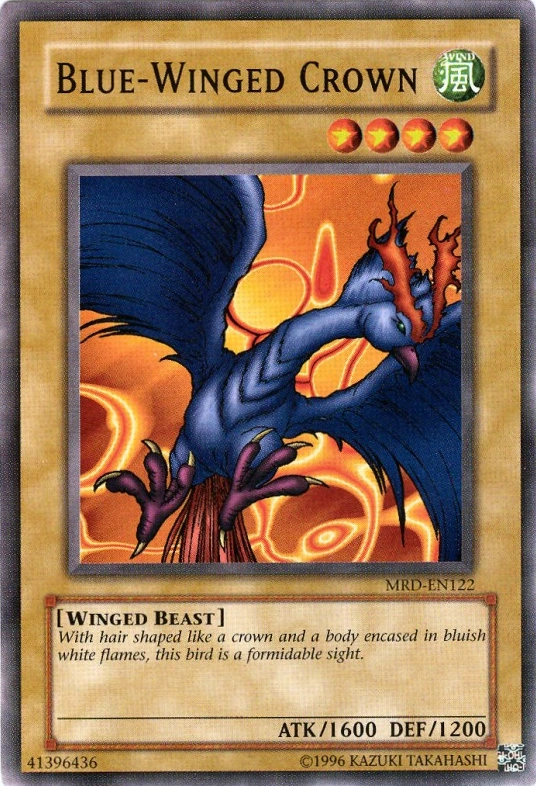 Blue-Winged Crown | Yu-Gi-Oh! Wiki | Fandom