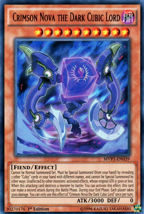 Crimson Nova the Dark Cubic Lord | Wikia Yu-Gi-Oh! tiếng Việt | Fandom