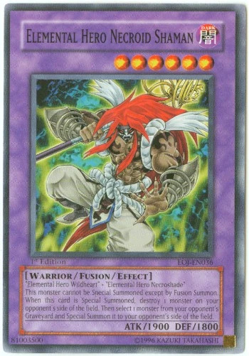 Card Gallery:Elemental HERO Necroid Shaman | Yu-Gi-Oh! Wiki | Fandom