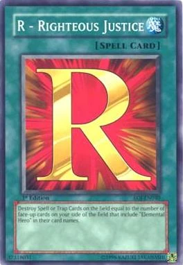 Card Gallery:R - Righteous Justice | Yu-Gi-Oh! Wiki | Fandom