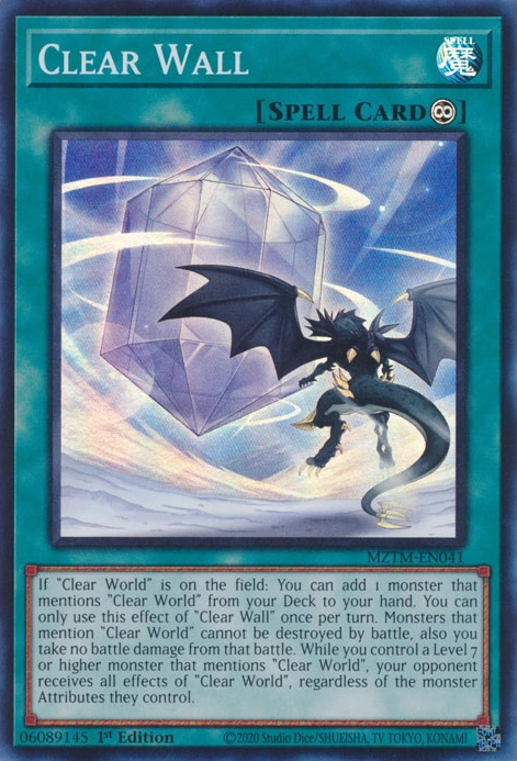 Card Gallery:Clear Wall | Yu-Gi-Oh! Wiki | Fandom