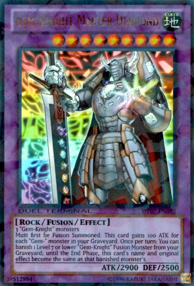 Card Errata:Gem-Knight Master Diamond | Yu-Gi-Oh! Wiki | Fandom