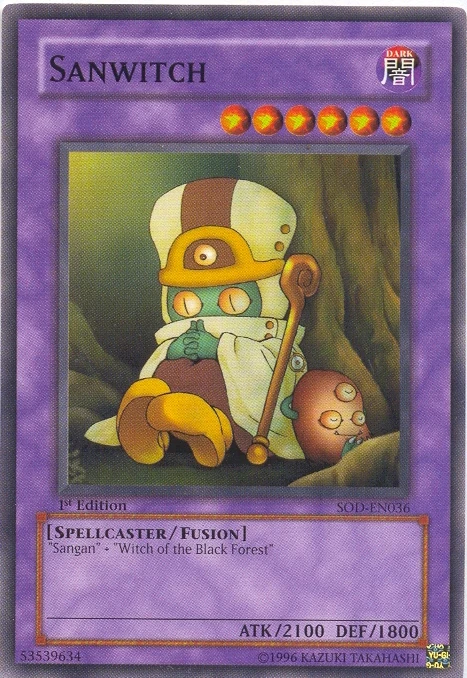 Card Gallery:Sanwitch | Yu-Gi-Oh! Wiki | Fandom