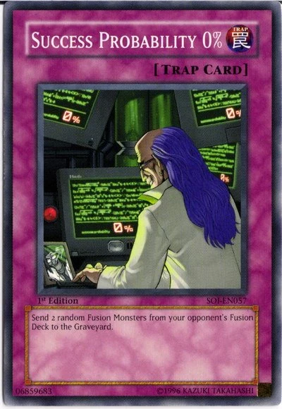 Card Gallery:Success Probability 0% | Yu-Gi-Oh! Wiki | Fandom
