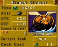 Winged Cleaver (DOR) | Yu-Gi-Oh! Wiki | Fandom