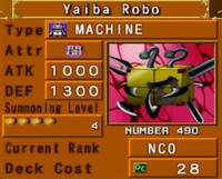 Yaiba Robo (DOR) | Yu-Gi-Oh! Wiki | Fandom