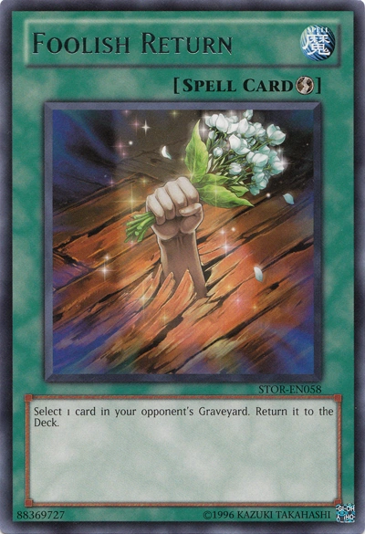 Foolish Return | Yu-Gi-Oh! Wiki | Fandom