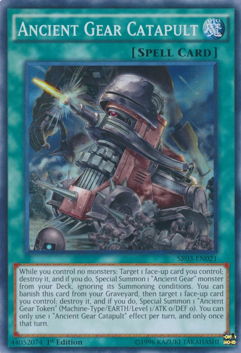 Ancient Gear Catapult | Wikia Yu-Gi-Oh! tiếng Việt | Fandom