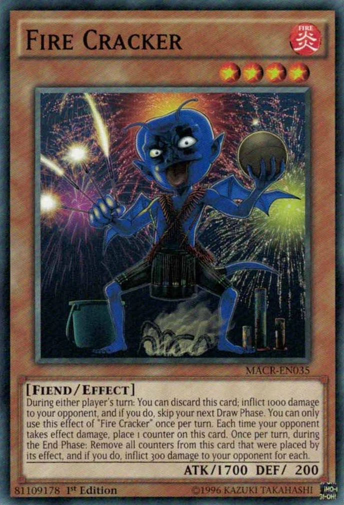 Card Gallery:Fire Cracker | Yu-Gi-Oh! Wiki | Fandom