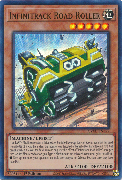 Infinitrack Road Roller Yu Gi Oh Wiki Fandom