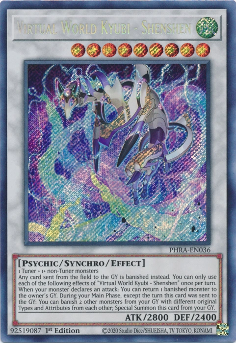 Virtual World Kyubi - Shenshen | Yu-Gi-Oh! Wiki | Fandom