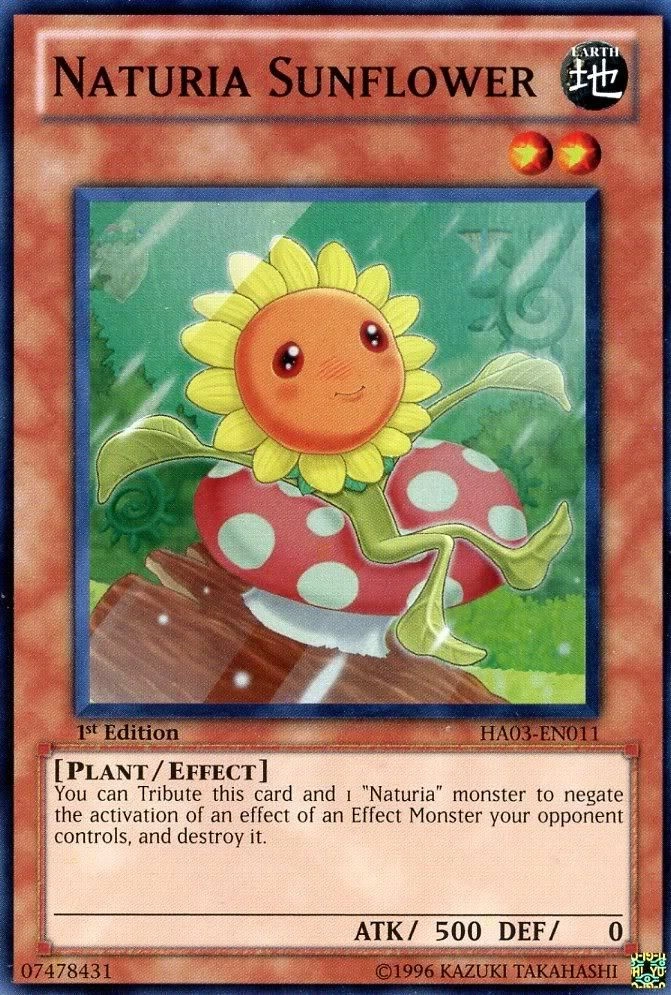 Card Gallery:Naturia Sunflower | Yu-Gi-Oh! Wiki | Fandom