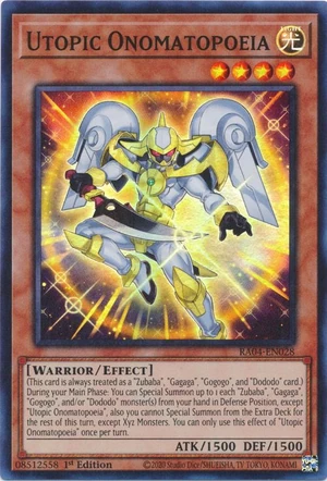 Utopic Onomatopoeia | Yu-Gi-Oh! Wiki | Fandom
